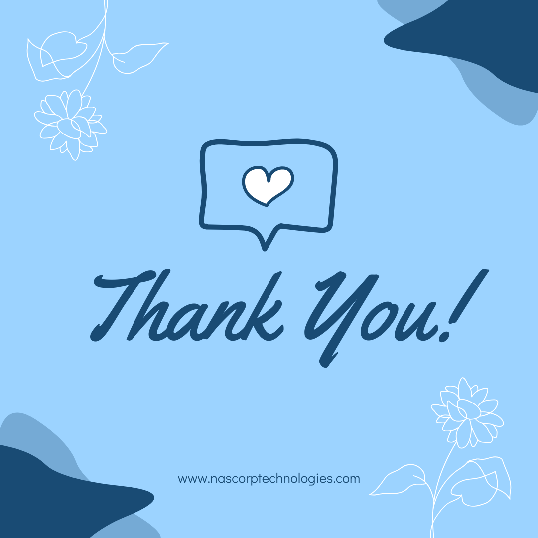 Thank You | Nascorp Technologies